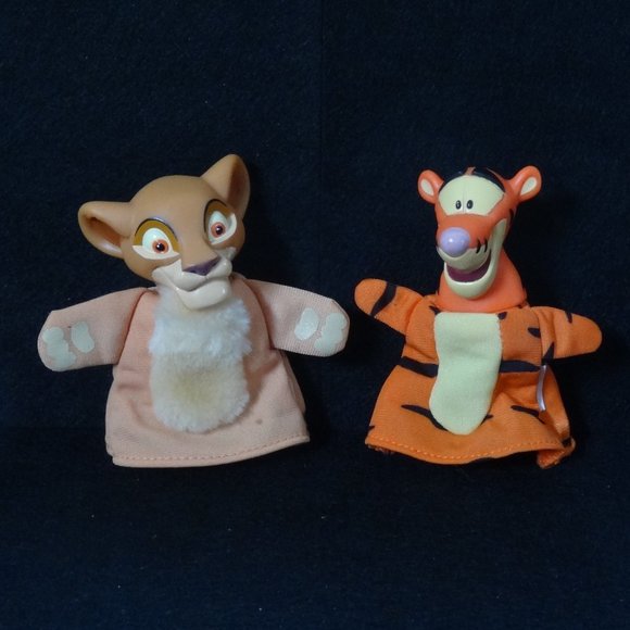 Disney | Toys | Disney Mickey Minnie Tigger Simba Puppets | Poshmark